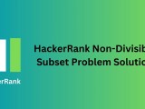 Hackerrank Non Divisible Subset Problem Solution