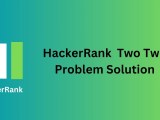 Hackerrank Two Two Problem Solution