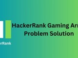 Hackerrank Gaming Array Problem Solution