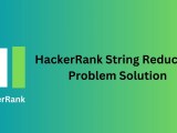 Hackerrank String Reduction Problem Solution