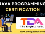Java Programming Free Online Certification The Digital Adda