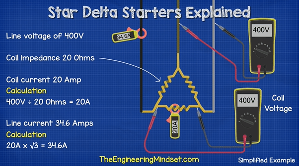 Star Delta Starter Wiring Diagram Explanation » Wiring Flow Line