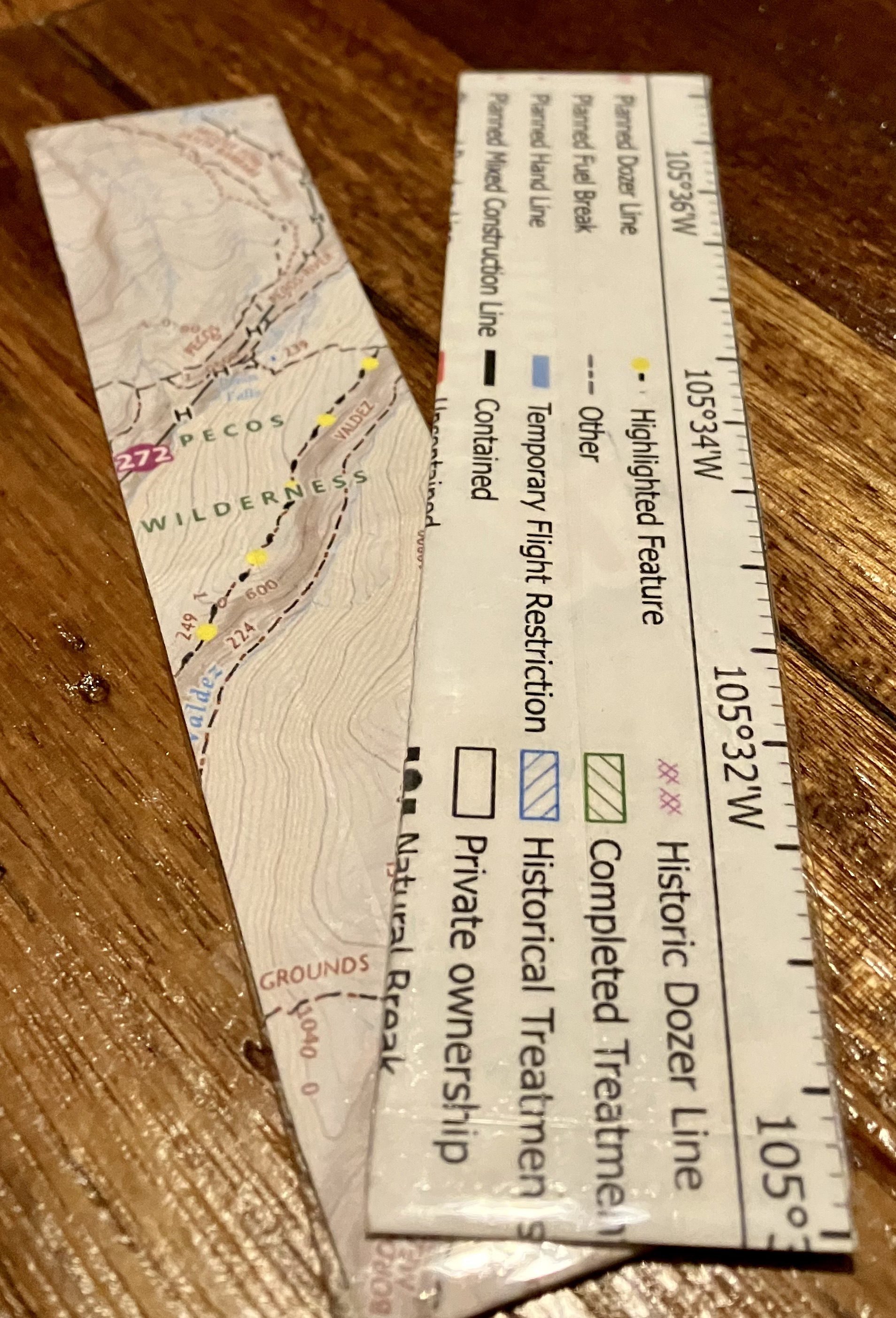 Fire Map Bookmark – The Evolving Nomad
