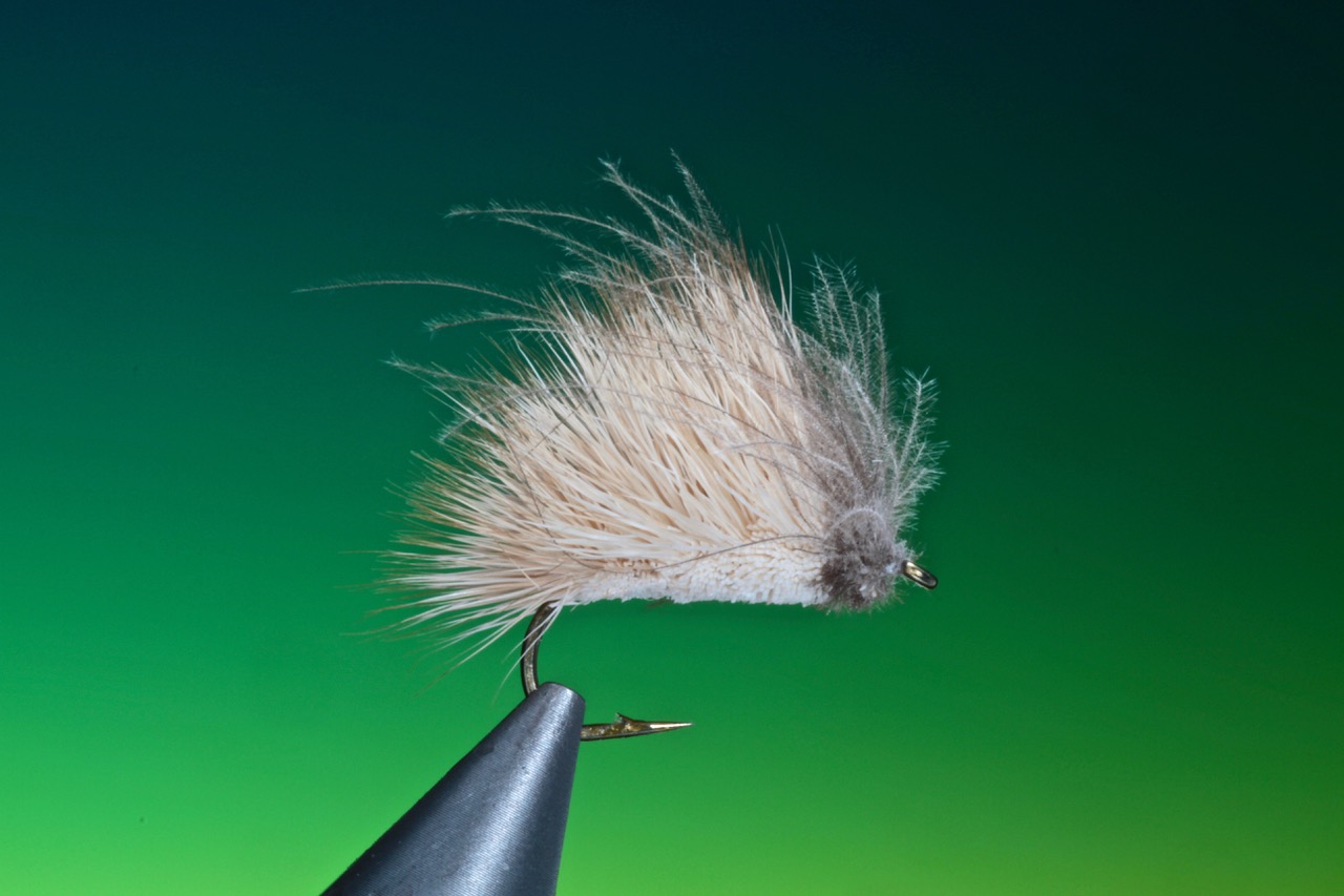 Tying up a nervous blonde dry fly