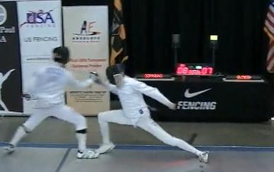 Breaking Down the Film: 2013 Junior Olympic Men’s Epee Gold Medal Bout—Ace Eldeib vs. Ari ...