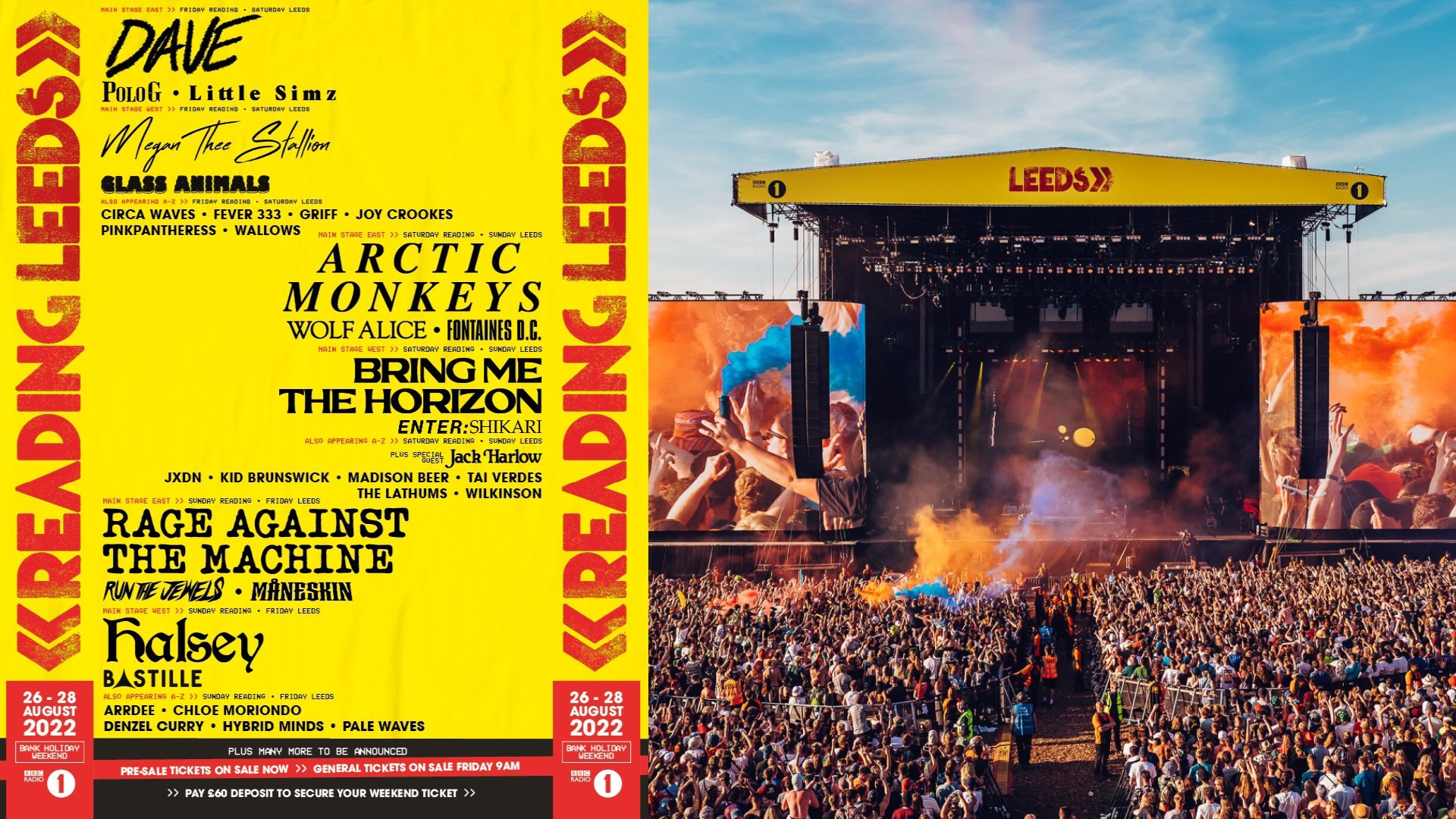 Reading & Leeds: Rage Against The Machine, Arctic Monkeys and Dave ...