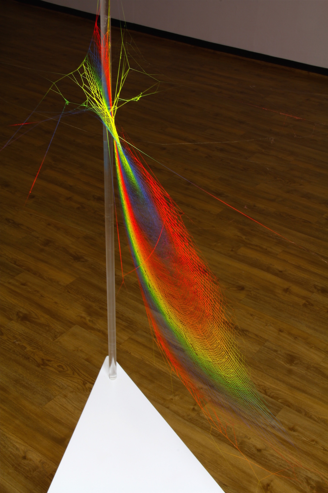 Michael Anthony Simon | Fluorescent Spider Web Sculptures - THE FIBER ...