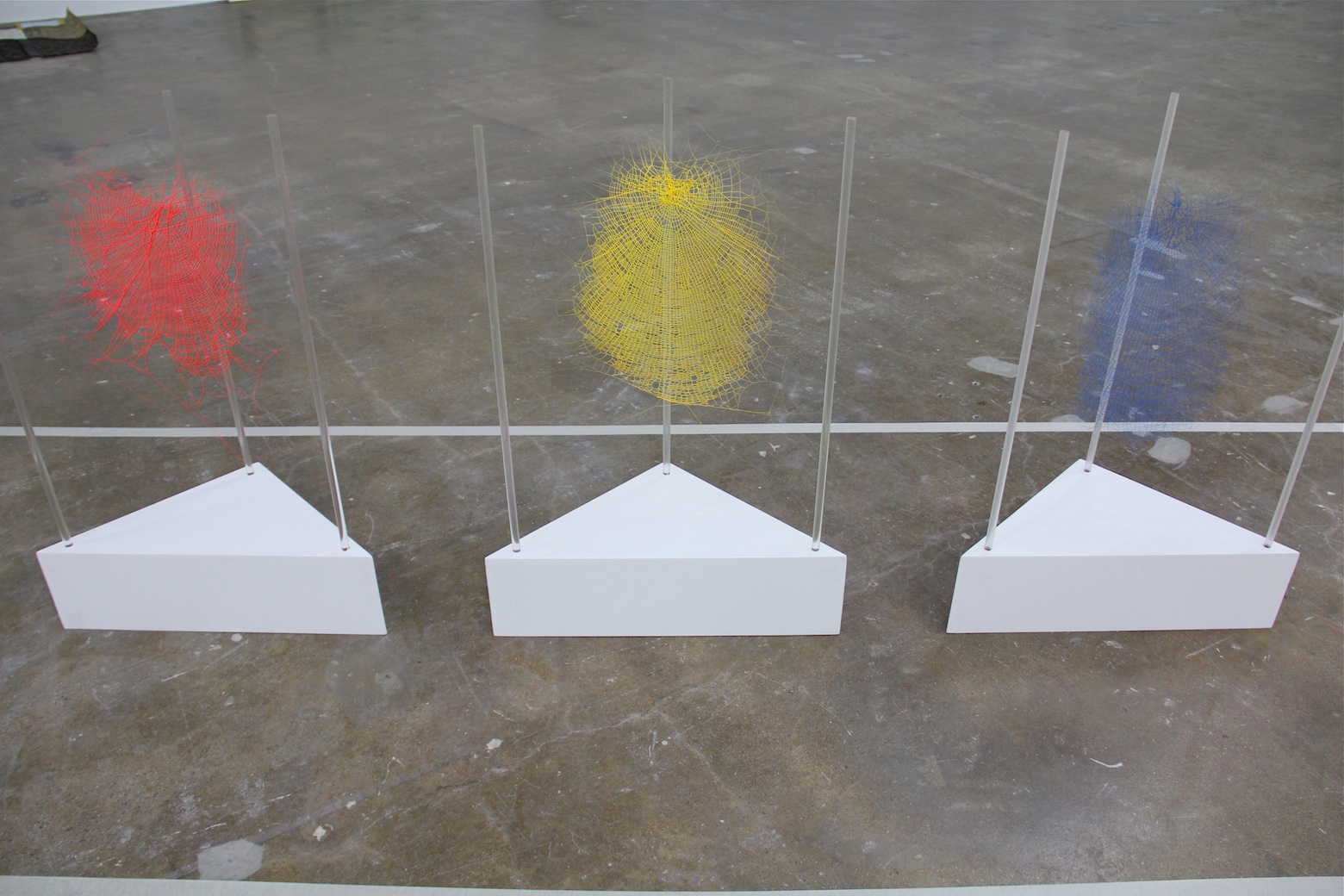 Michael Anthony Simon | Fluorescent Spider Web Sculptures - THE FIBER ...