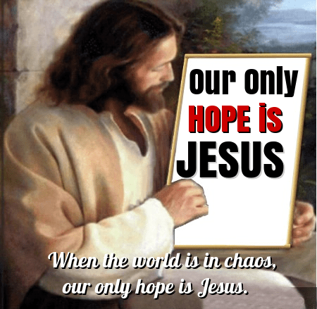 OUR ONLY HOPE IS JESUS - The Fount Spring