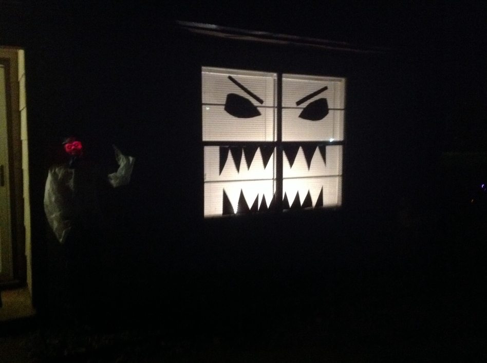 How to Make an Easy DIY Window Monster | The Fright Owl