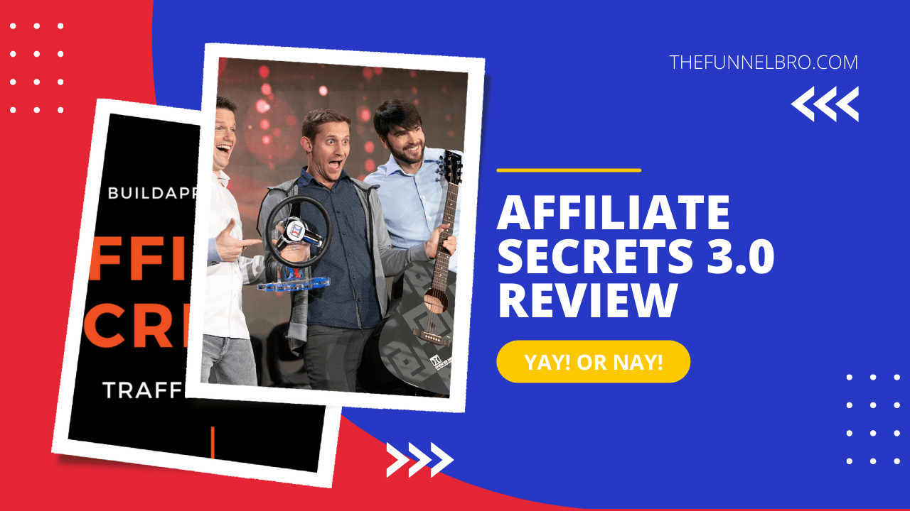 Affiliate Secrets 3.0 Review - In Depth [updated April 2023]