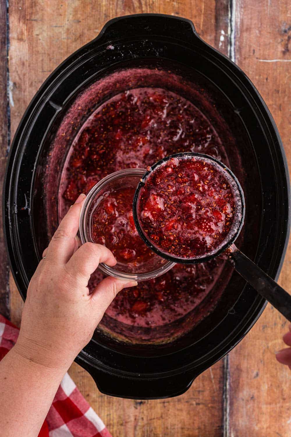 Crockpot Strawberry Raspberry Jam - girl. Inspired.