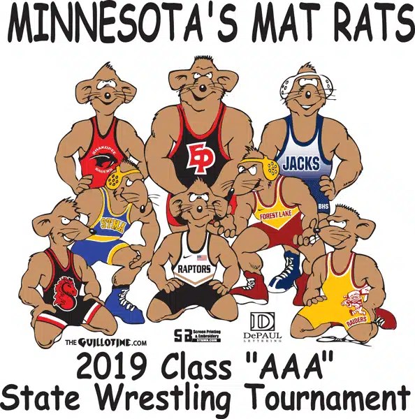 Minnesota’s Mat Rats T-Shirts – The Guillotine