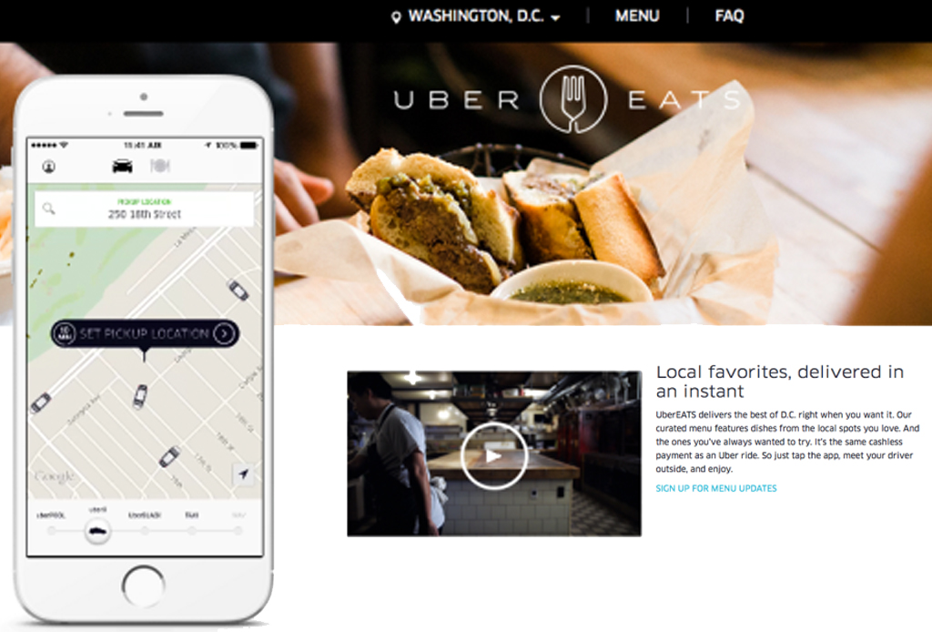 ¡Uber lanza una nueva app de comida!
