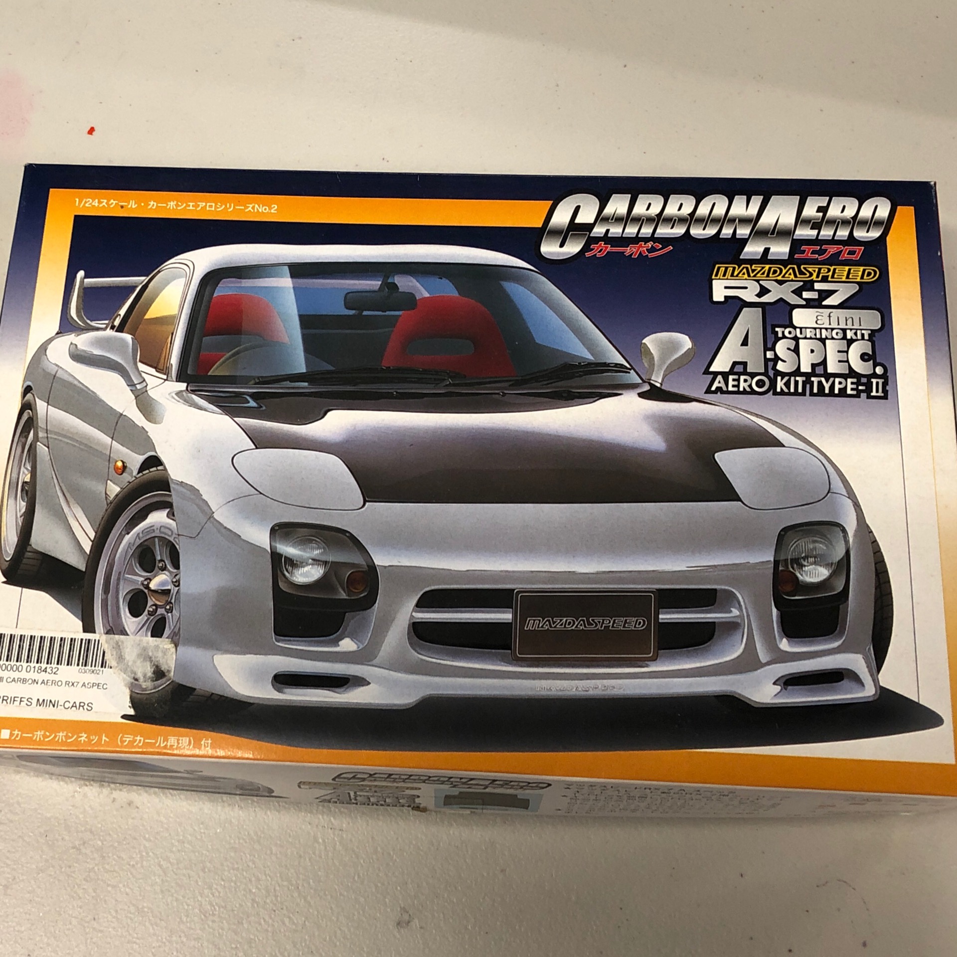 Fujimi 1/24 Mazdaspeed Mazda RX7 Carbon Aero 18432 - The Hobbies Factory