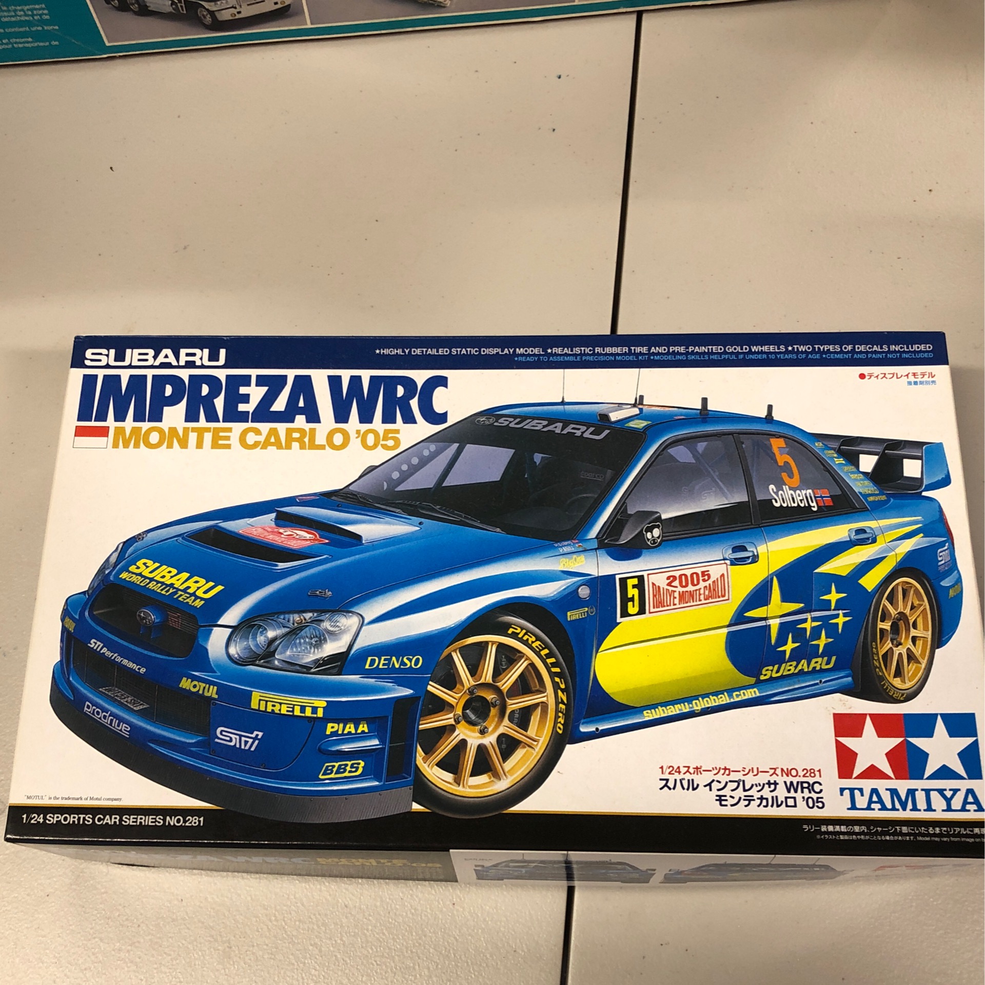 Tamiya 1/24 Subaru Impreza WRC Monte Carlo '05 24281 - The Hobbies Factory