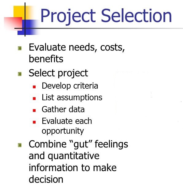Project Selection project-selection