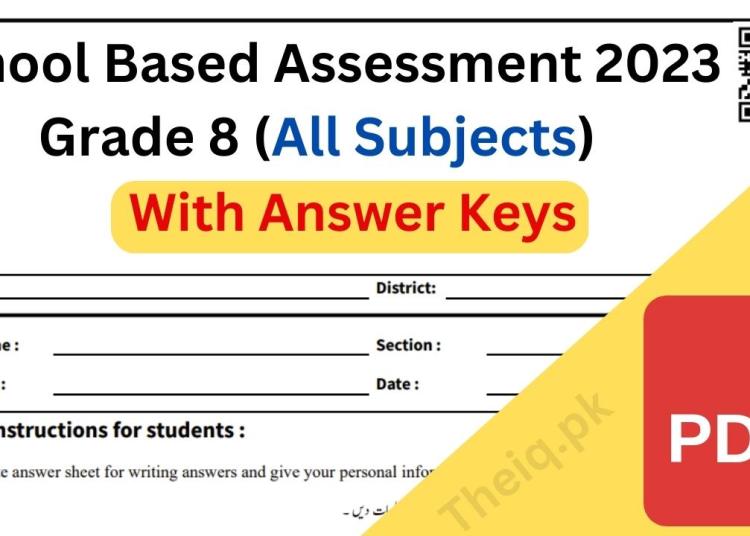 School Based Assessment 2023 Grade 7 With Answer Keys PDF school-based-assessment-2023-grade-7-with-answer-keys-pdf