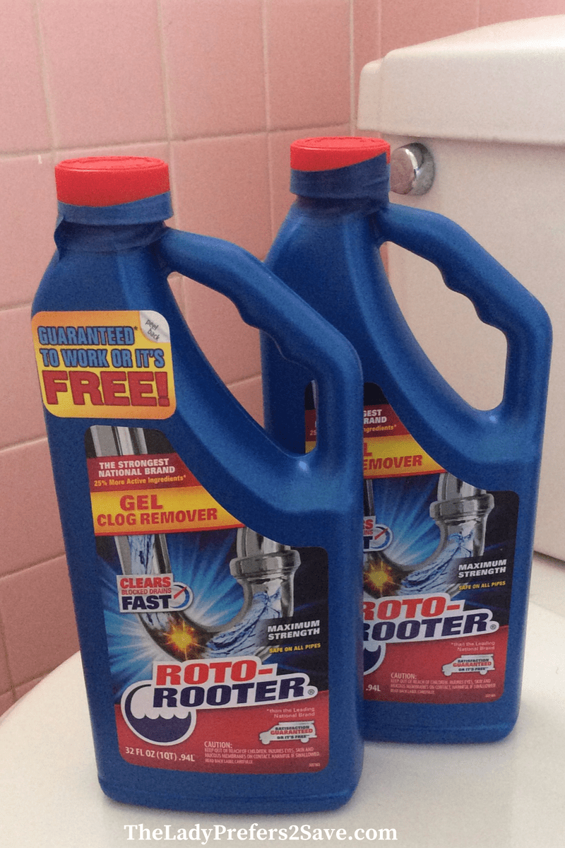 Tips for unclogging drains at home – The LadyPrefers2Save