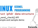 Linux Kernel Network Programming Struct Iphdr Data Structure Ip