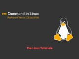 Rm Command In Linux The Linux Tutorials