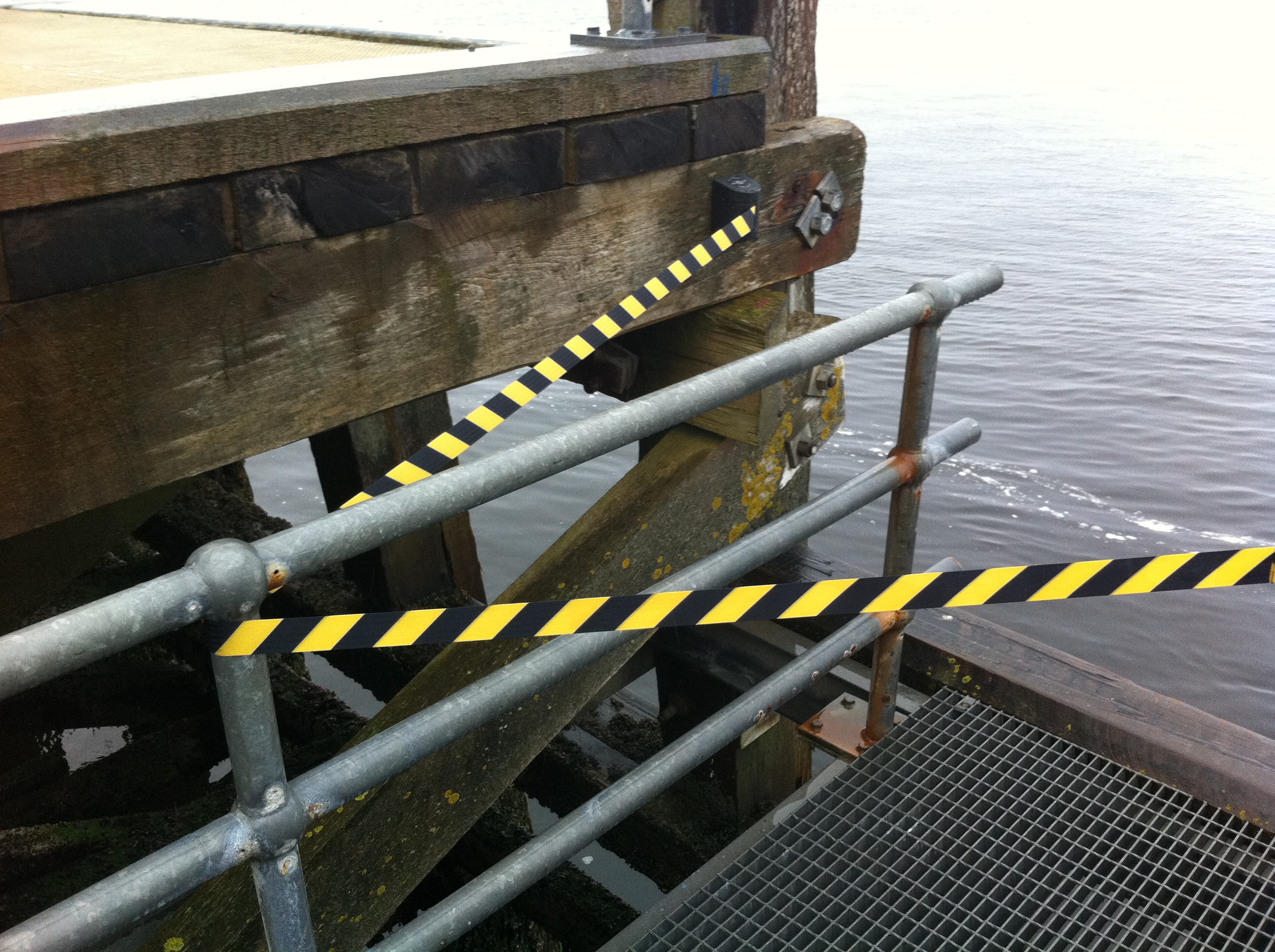 Barriers changed again at historic pier - The Lochside Press