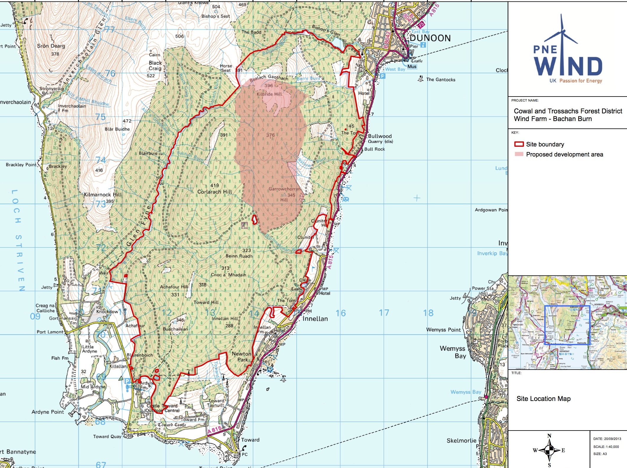 Cowal wind farm plans revealed - The Lochside Press