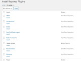 Install Theme Required Plugins Themebing