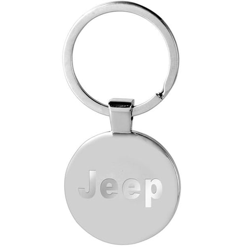 Custom Round Metal Keychain Printing - Merchlist