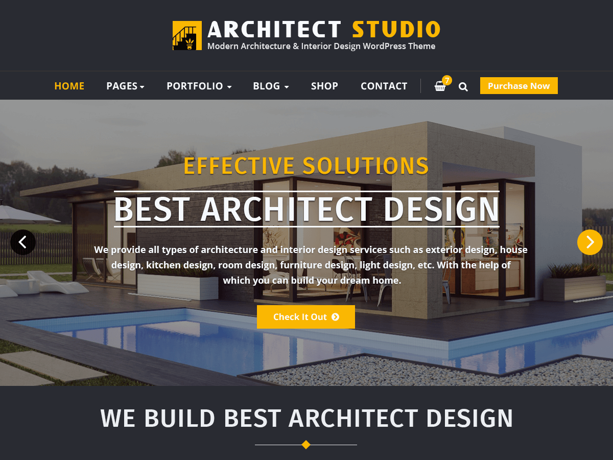 Architect Studio – WordPress theme | WordPress.org English (UK)