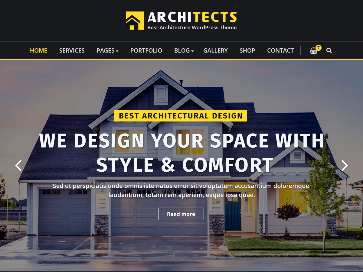 Architects – Tema WordPress | es-ec.WordPress.org