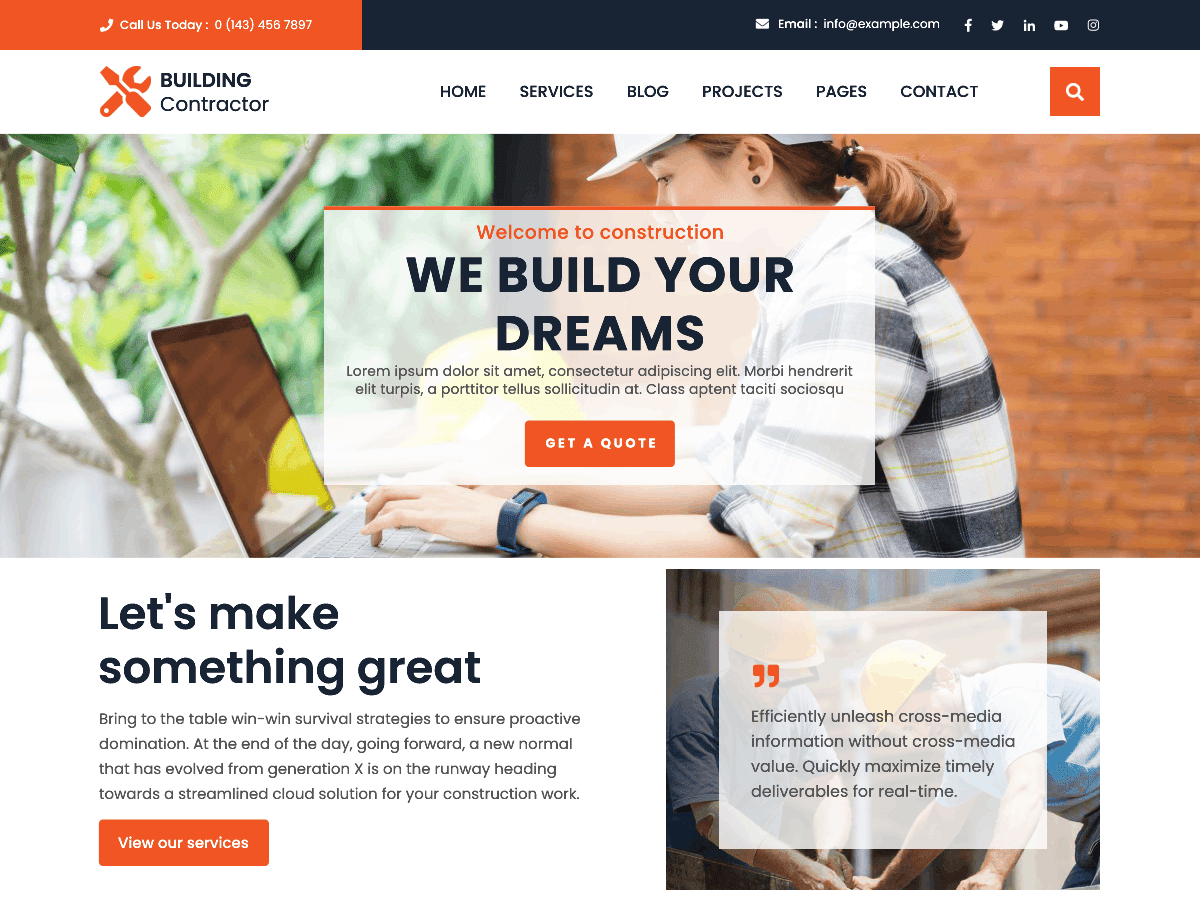 Building Constructor – WordPress theme | WordPress.org