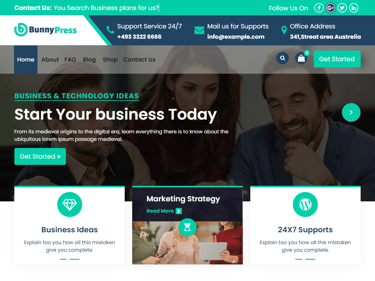 BunnyPress – Tema WordPress | WordPress.org Indonesia