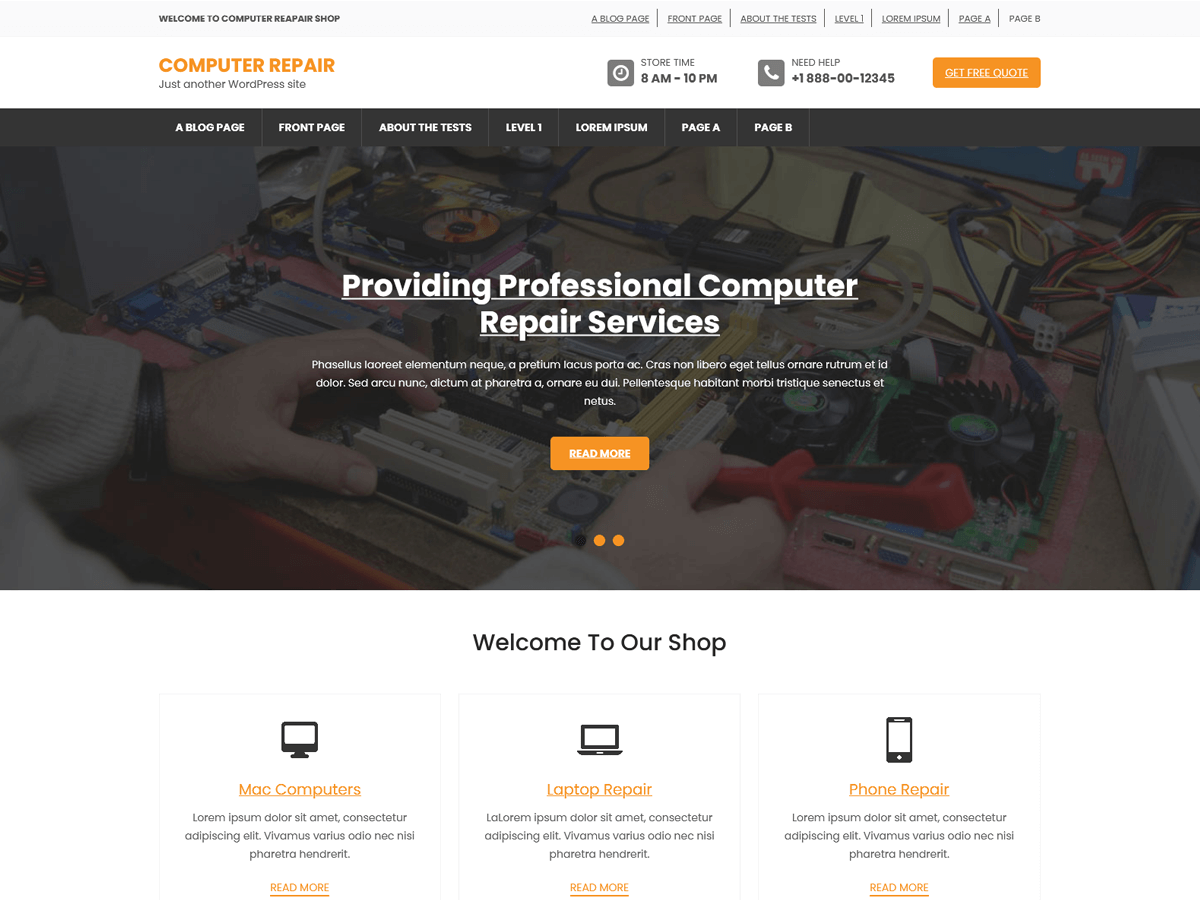 Computer – WordPress theme | WordPress.org