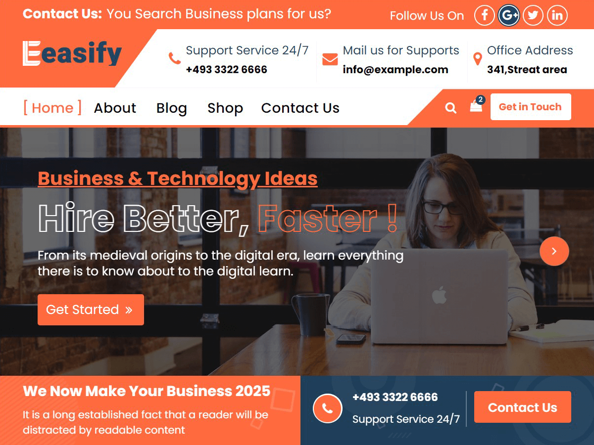 Easify – WordPress theme | WordPress.org