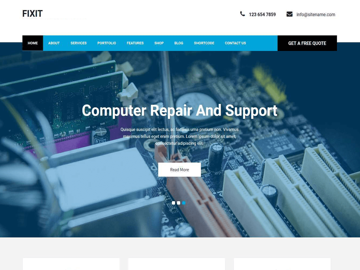 Fixit Lite – WordPress theme | WordPress.org
