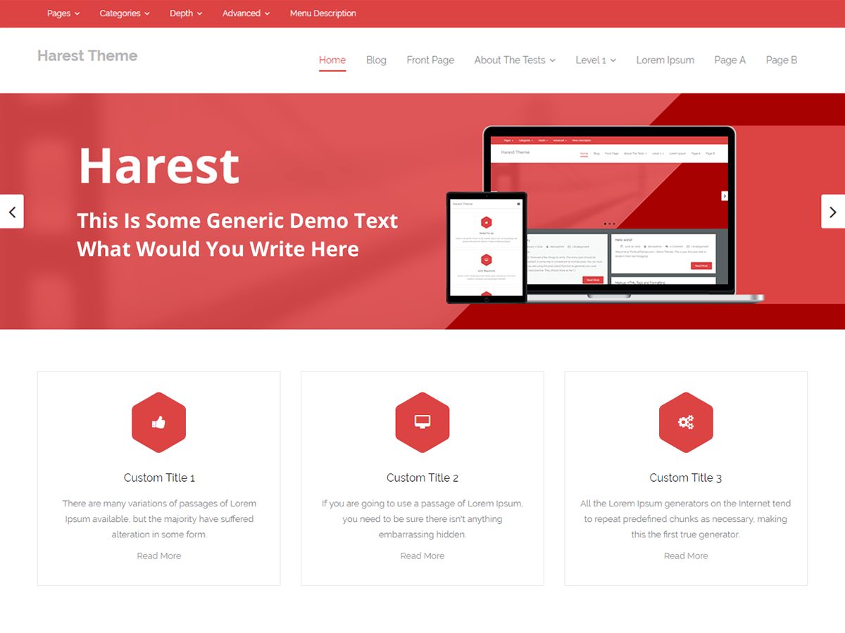 Harest – WordPress theme | WordPress.org