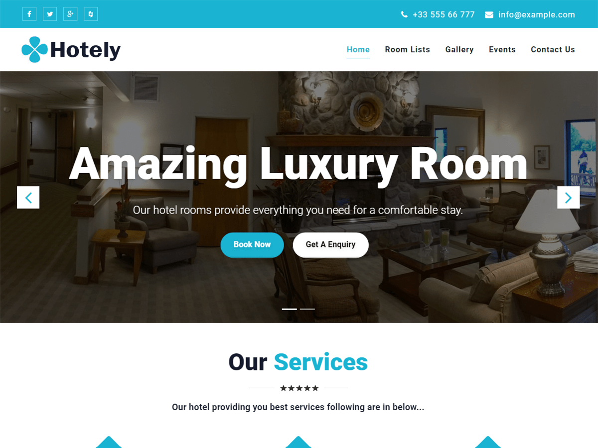 Hotely – WordPress theme | WordPress.org