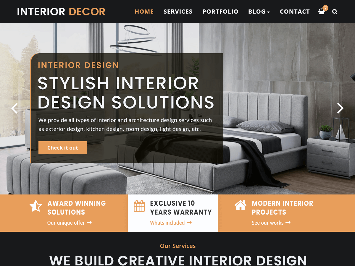Interior Decor – Tema WordPress | WordPress.org Brasil