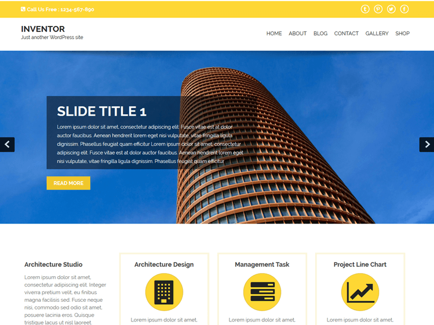 Inventor | WordPress Theme | WordPress.org