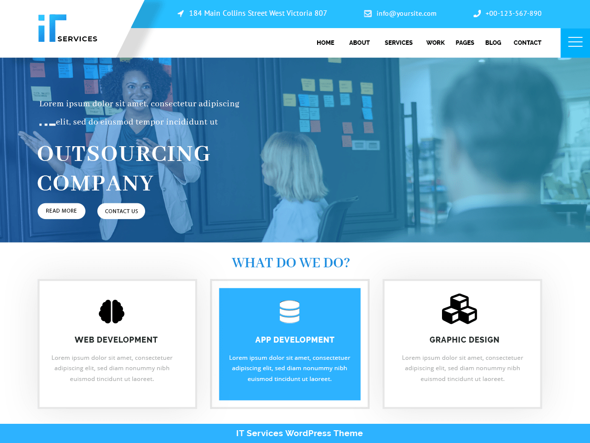 IT Services – Tema WordPress | es.WordPress.org