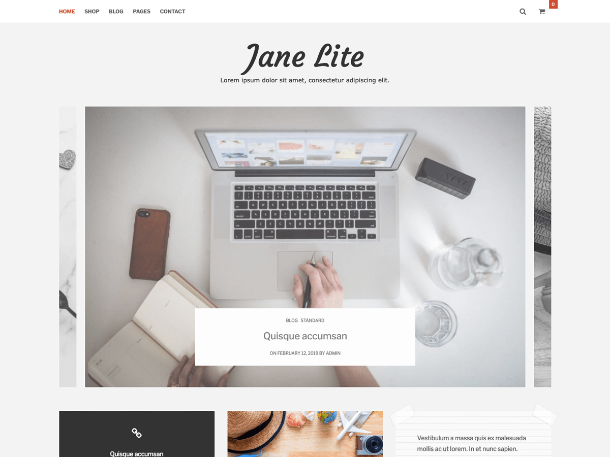 Jane Lite – WordPress theme | WordPress.org