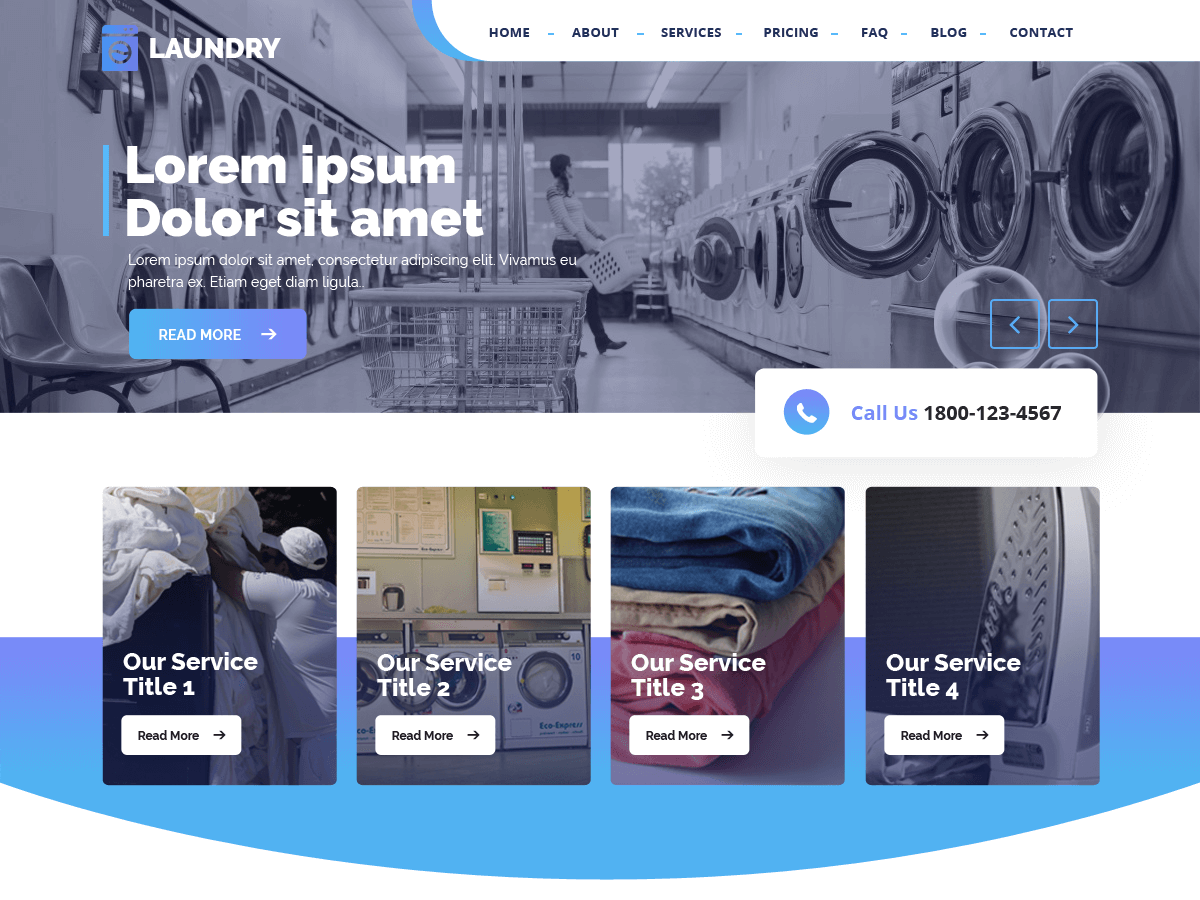 Laundry Master – Tema WordPress | es-ec.WordPress.org