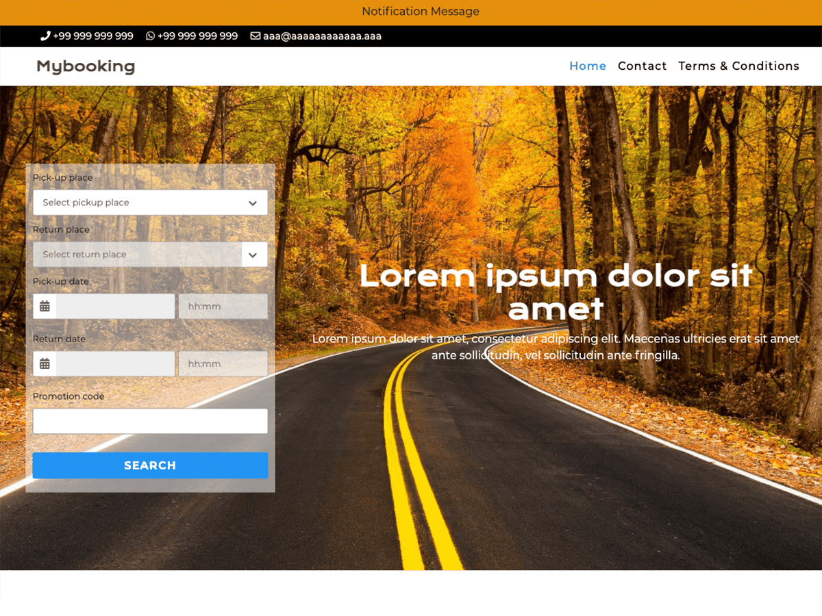 Mybooking – WordPress theme | WordPress.org