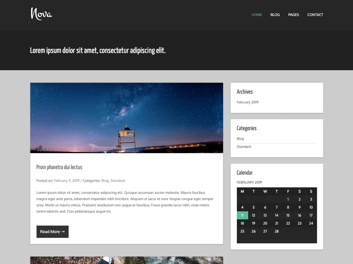 Nova Lite – WordPress theme | WordPress.org