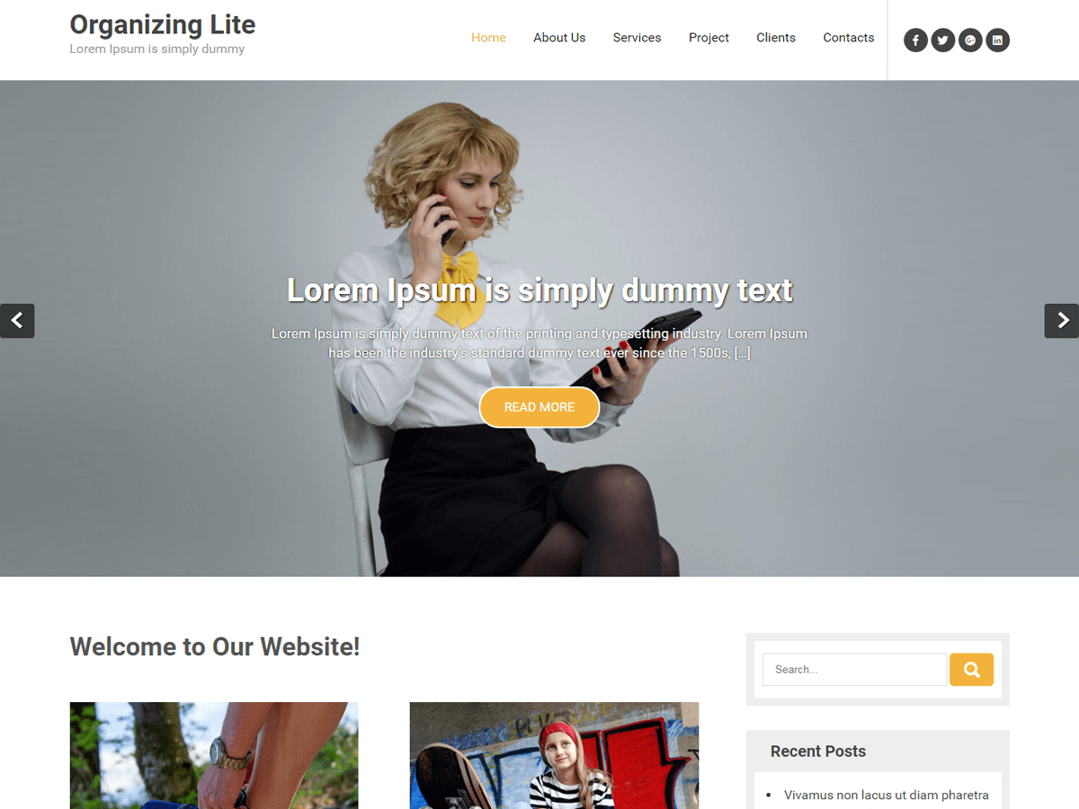 Organizing Lite | WordPress Theme | WordPress.org