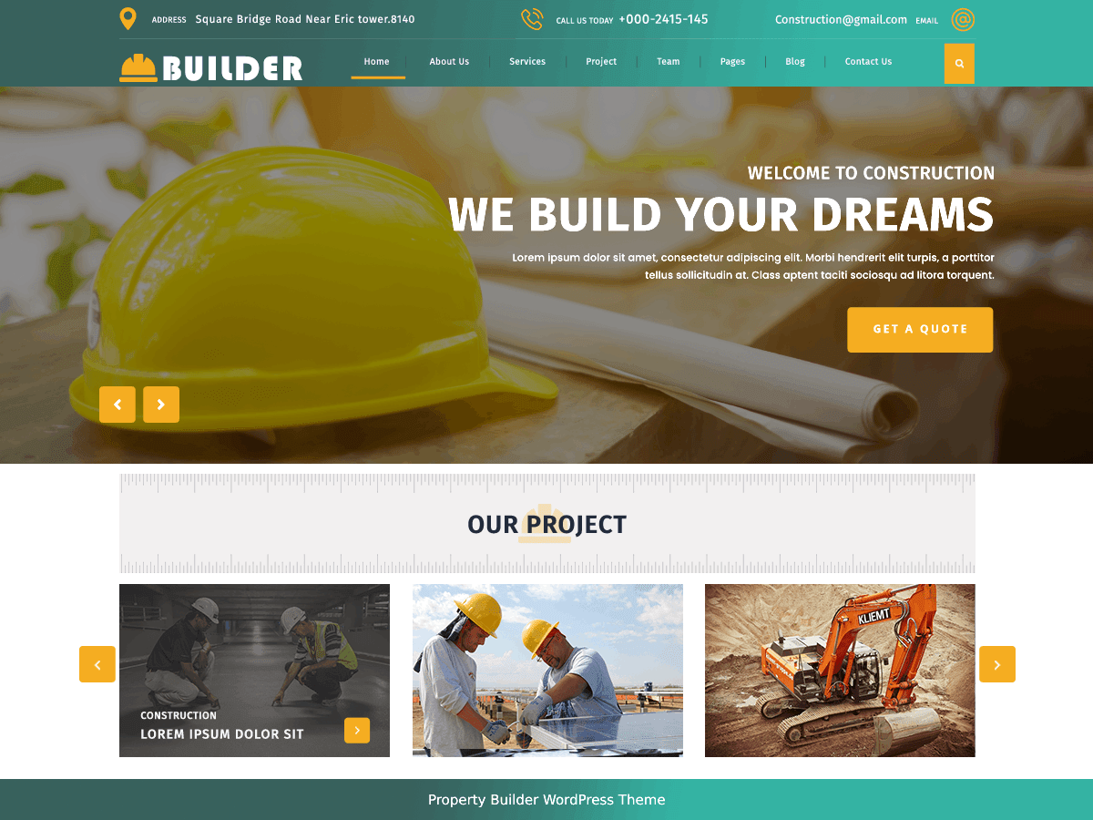 Property Builder – WordPress theme | WordPress.org
