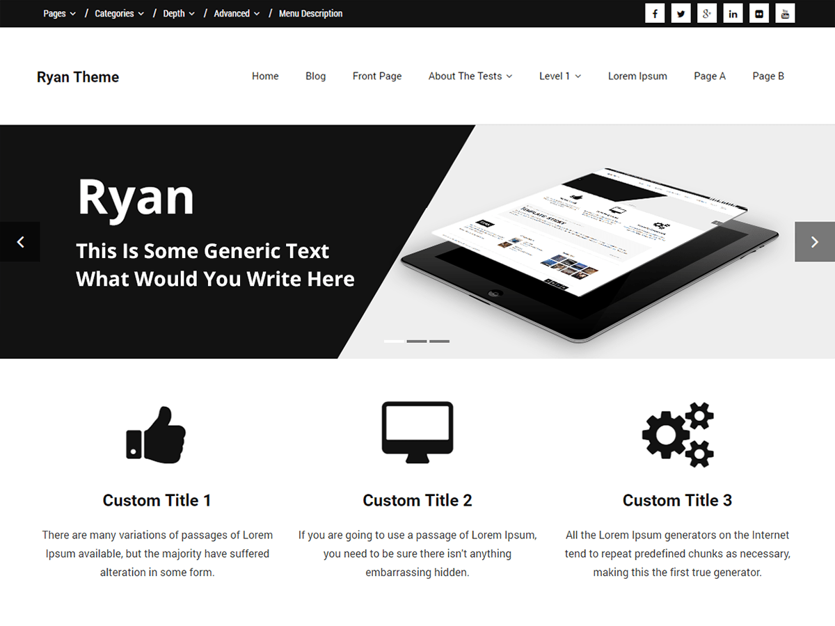 Ryan – WordPress theme | WordPress.org