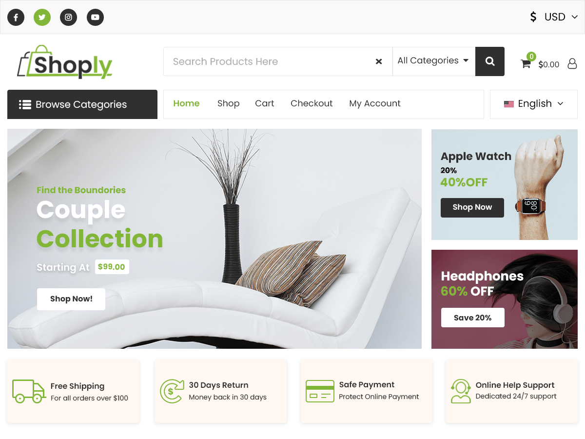 Shoply – WordPress-Theme | WordPress.org Deutsch