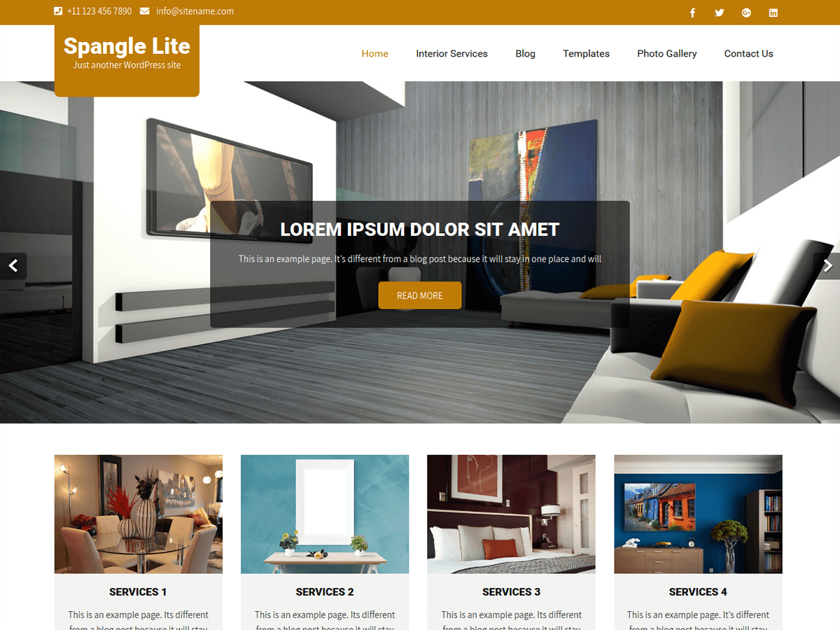 Spangle Lite – WordPress theme | WordPress.org